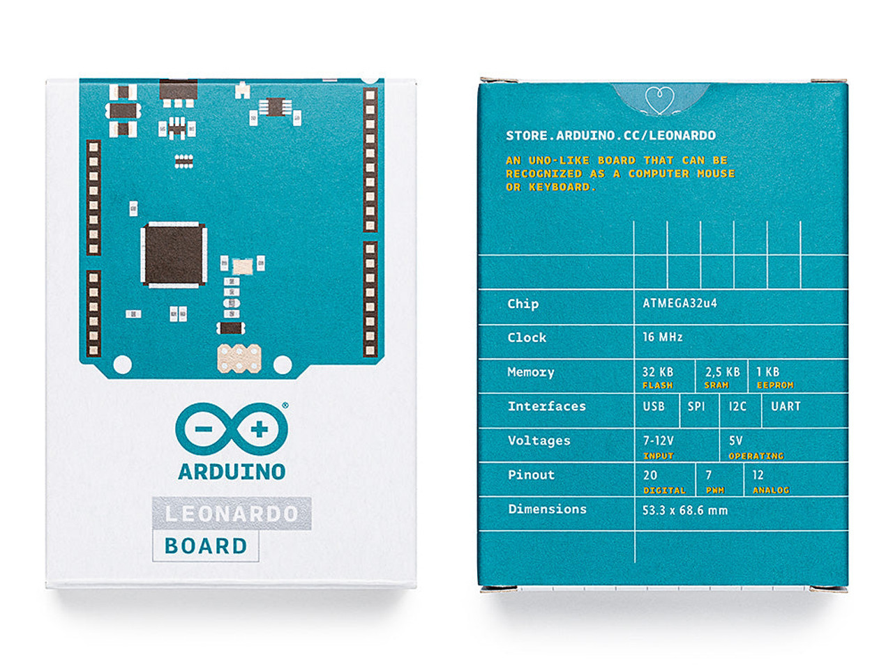 Arduino Leonardo With Headers