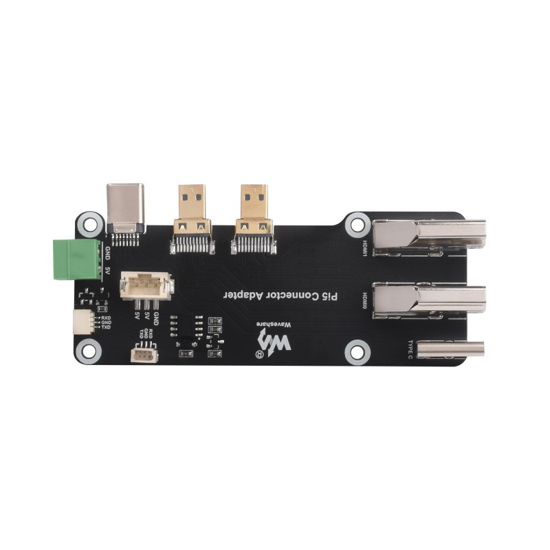 Waveshare 27009 - Dual 4K Micro HDMI to HDMI Adapter – Raspberry Pi 5 ...