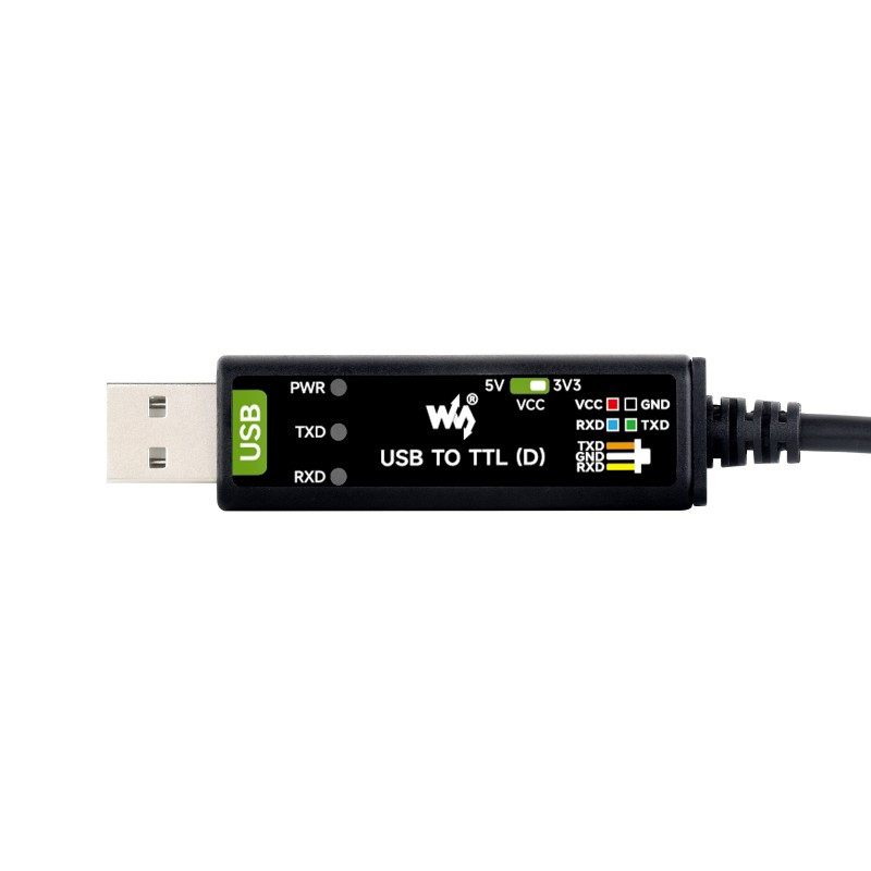 Waveshare Industrial USB to TTL (D) Serial Cable | 26738
