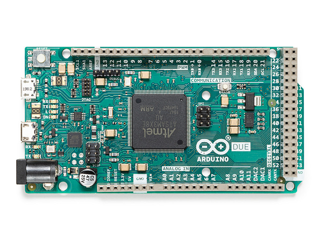 Arduino Due - A000062 - Official 32-Bit Arduino with Headers