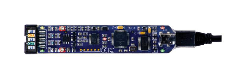 Bitscope Micro PC Based Oscilloscope, 2+16CH, 20MHZ, 40MSPS