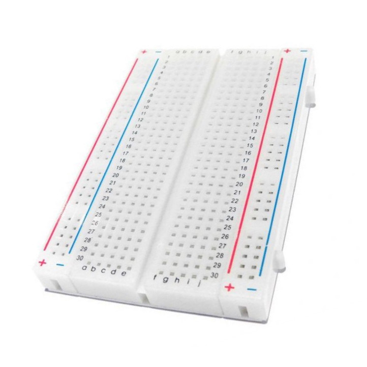 Half-size 400-Pin DIY Breadboard, White