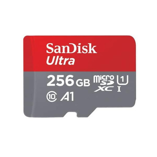 MicroSD Card Ultra - 256GB - Class 10, A1 - Blank - PiShop.us