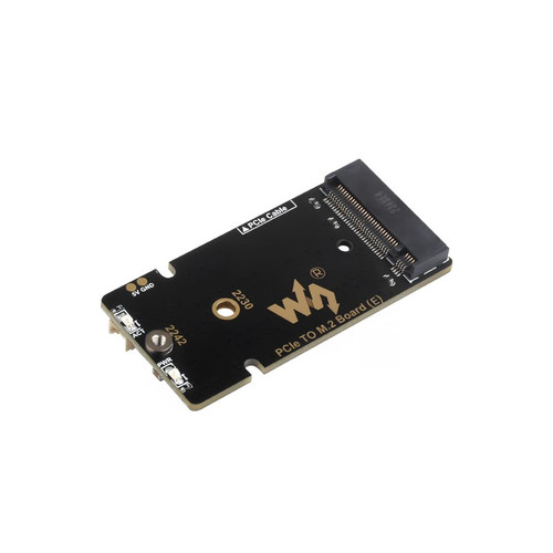 PCIe To M.2 Adapter Board (E) For Raspberry Pi 5, PWM Cooling Fan, NVMe ...
