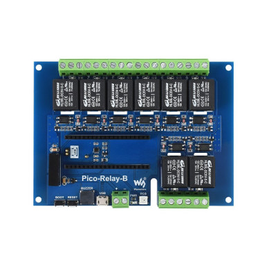 Industrial 8-Channel Relay Module for Raspberry Pi Pico, Multi ...