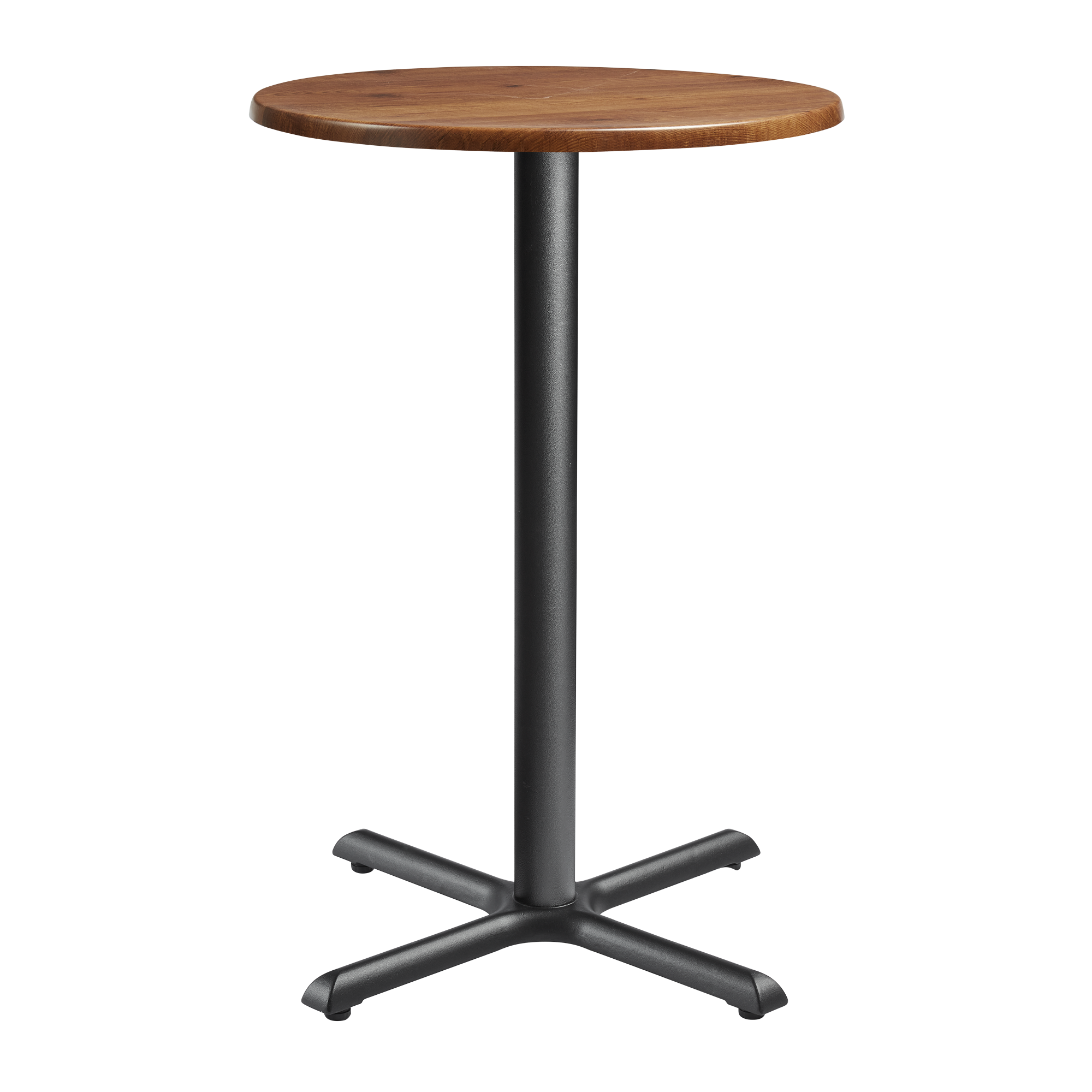 Enduratop Commercial Black Metal Auto Adjust Bar Height Table with ...