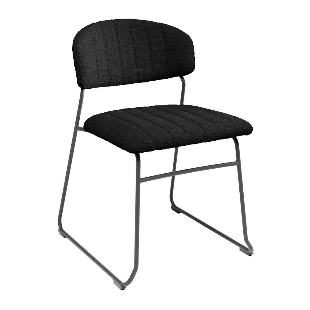 Siesta Exclusive Commercial Polypropylene Napoleon Stacking Side Chair