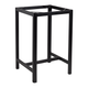Bison Commercial Black Metal Square Table Base