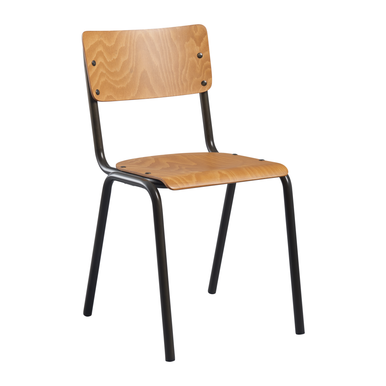 Tavo Commercial Wooden Stacking Side Chair