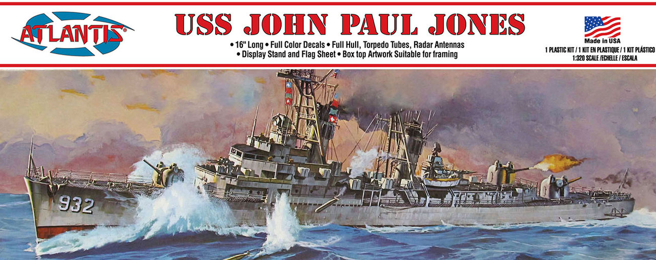 Plastic Model Ships kits MADE IN THE USA Atlantis