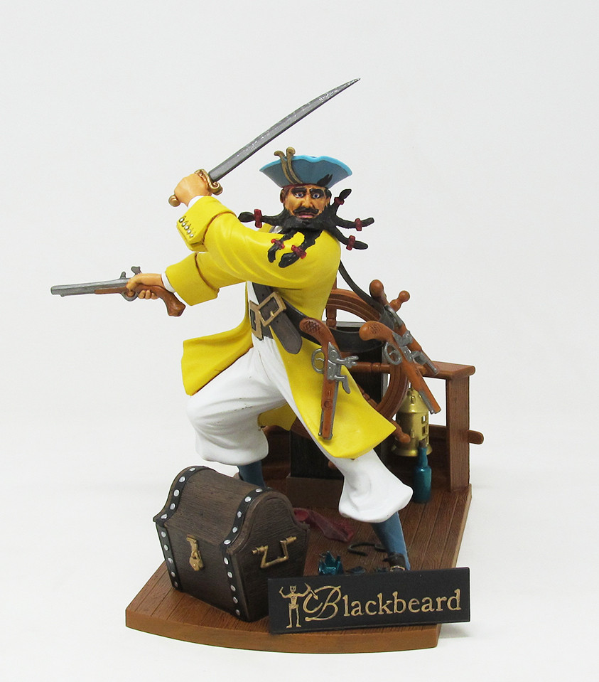 Blackbeard the Bloodthirsty Pirate 1/10 Plastic Model Kit