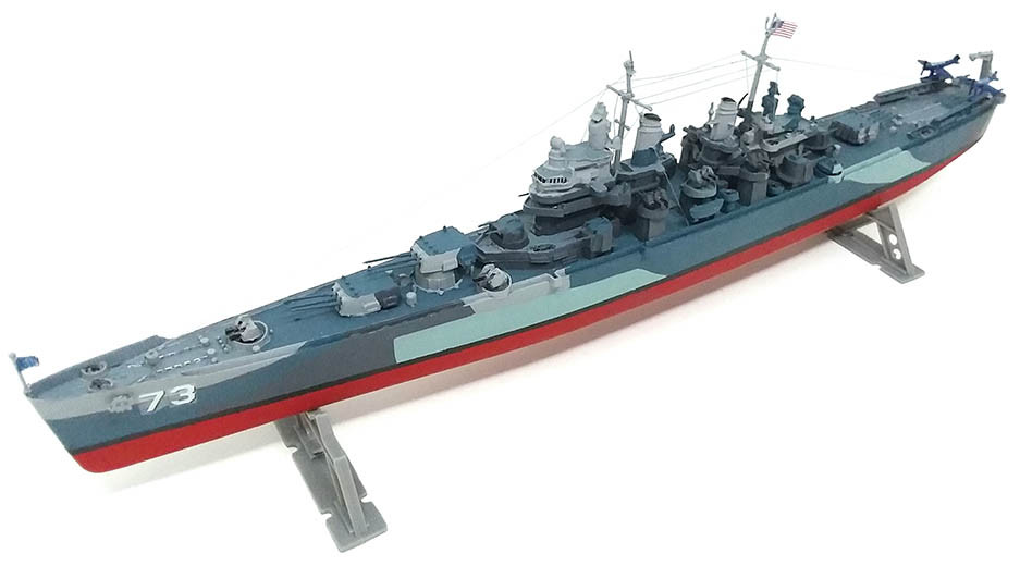 USS Wisconsin BB-64 Battleship 1/665 Plastic Model Kit