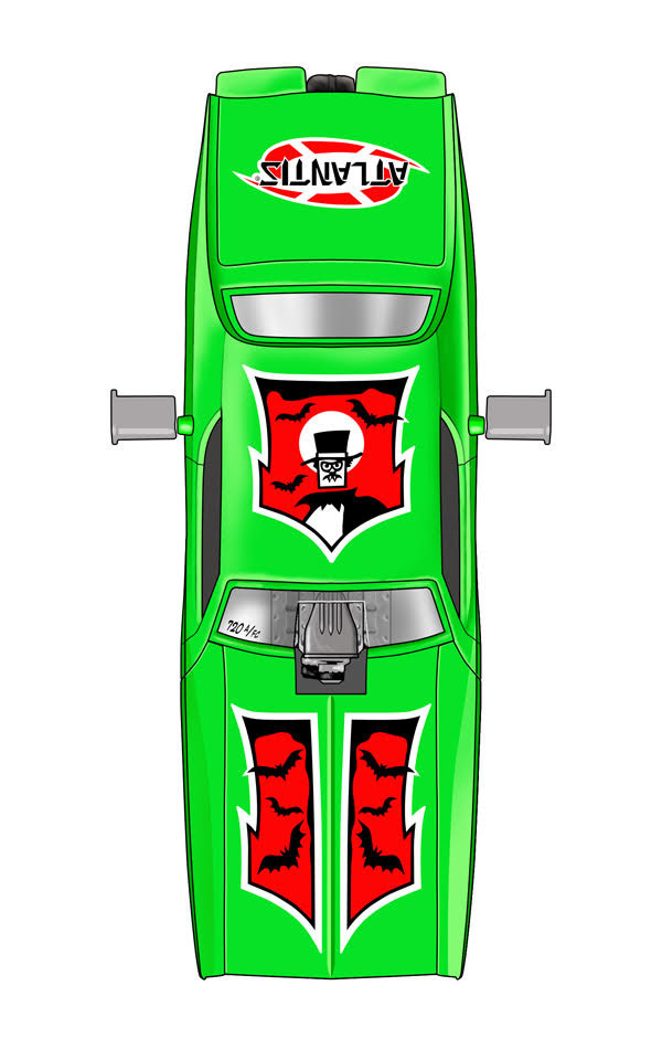 1:32 Tom Daniel - The FIEND Classic Funny Car - A Tom Daniel Stylized ...