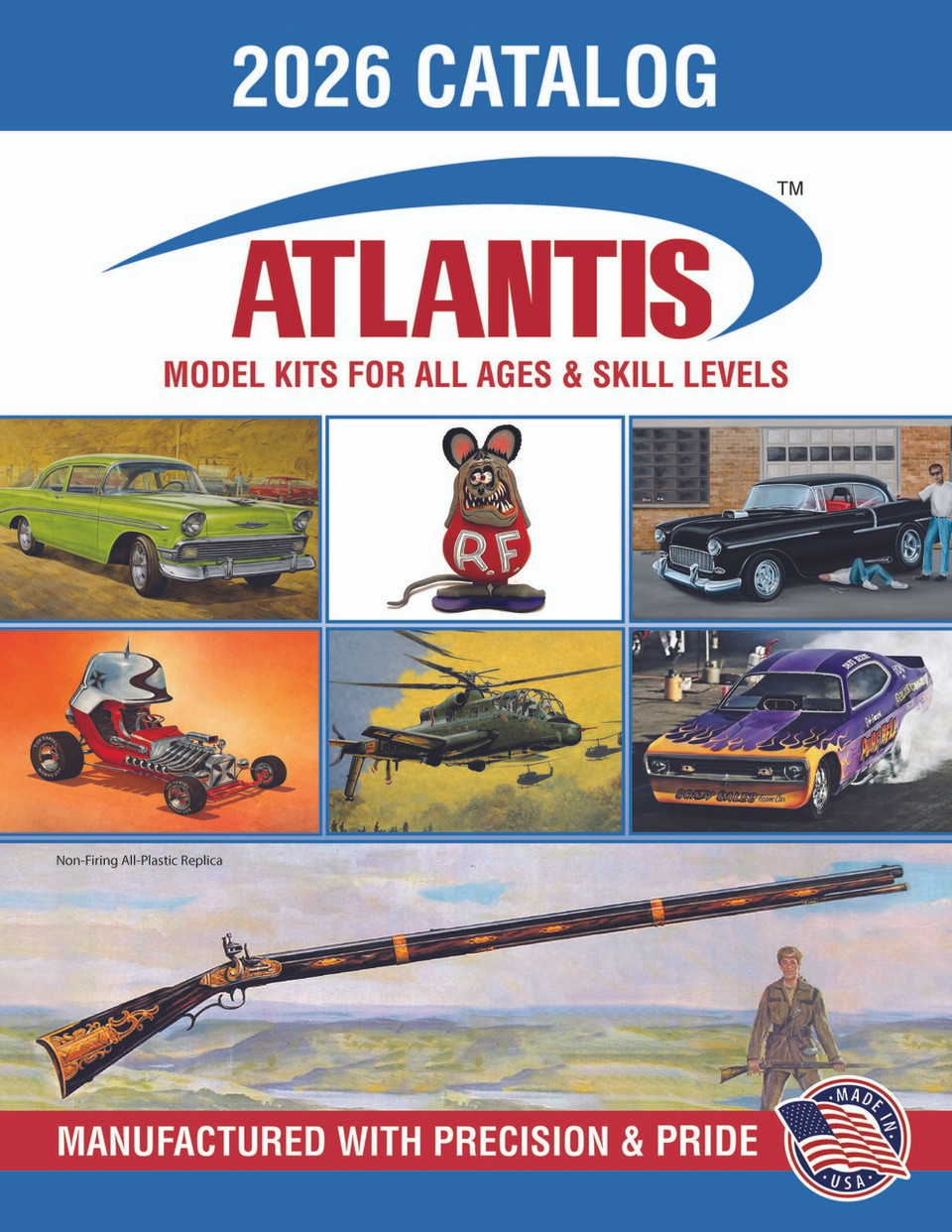 Atlantis Plastic Model Hobby kits Made in the USA!