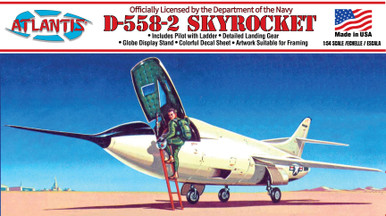 1:54 Douglas D-558-2 Skyrocket United States Navy (USN) with Swivel Stand