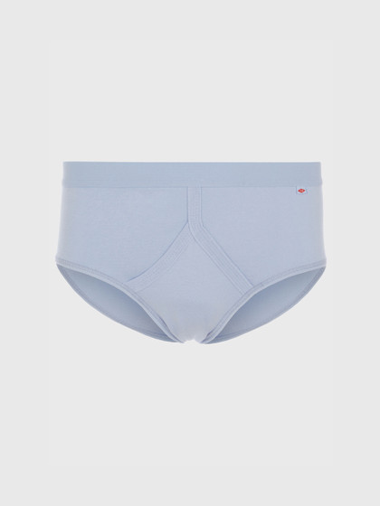 Light Blue 100% Cotton Briefs Three-Pack | Peter Christian