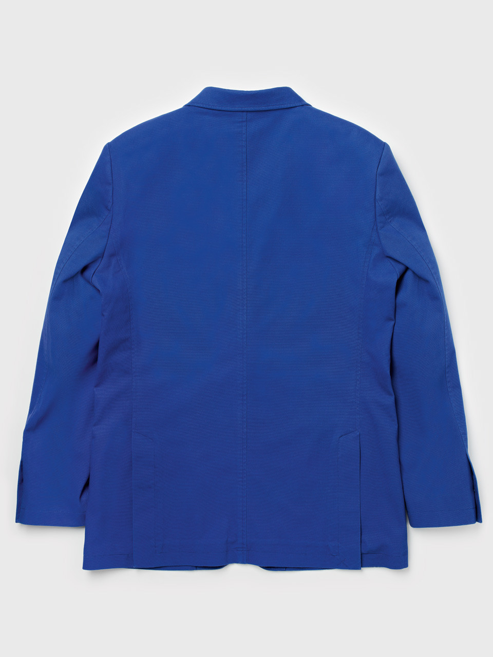 Men's Cobalt Blue Cotton Oxford Blazer| Peter Christian