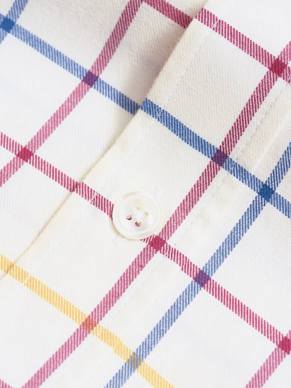 Men's Red Big Check Tattersall Shirt | Peter Christian