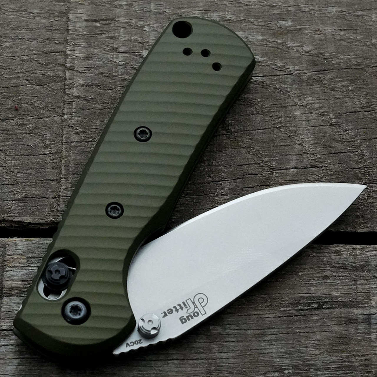 Hogue Ritter Mini-RSK MK1-G2 Scales - Archon - Anodized