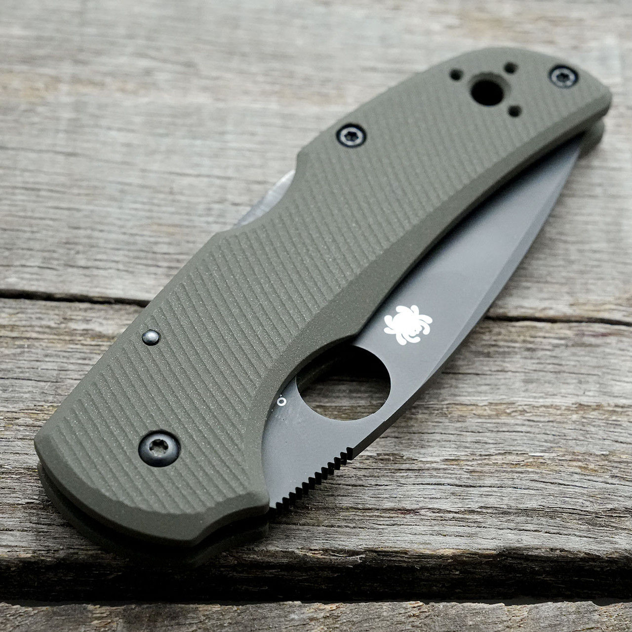 Spyderco Native 5 Lightweight (LW) Scales - Aggressive Agent Series ...