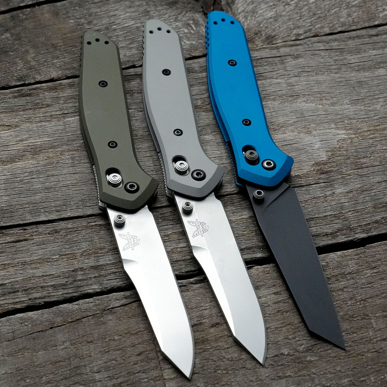 Benchmade 940 Scales - Integrated Stand-Offs - Anodized