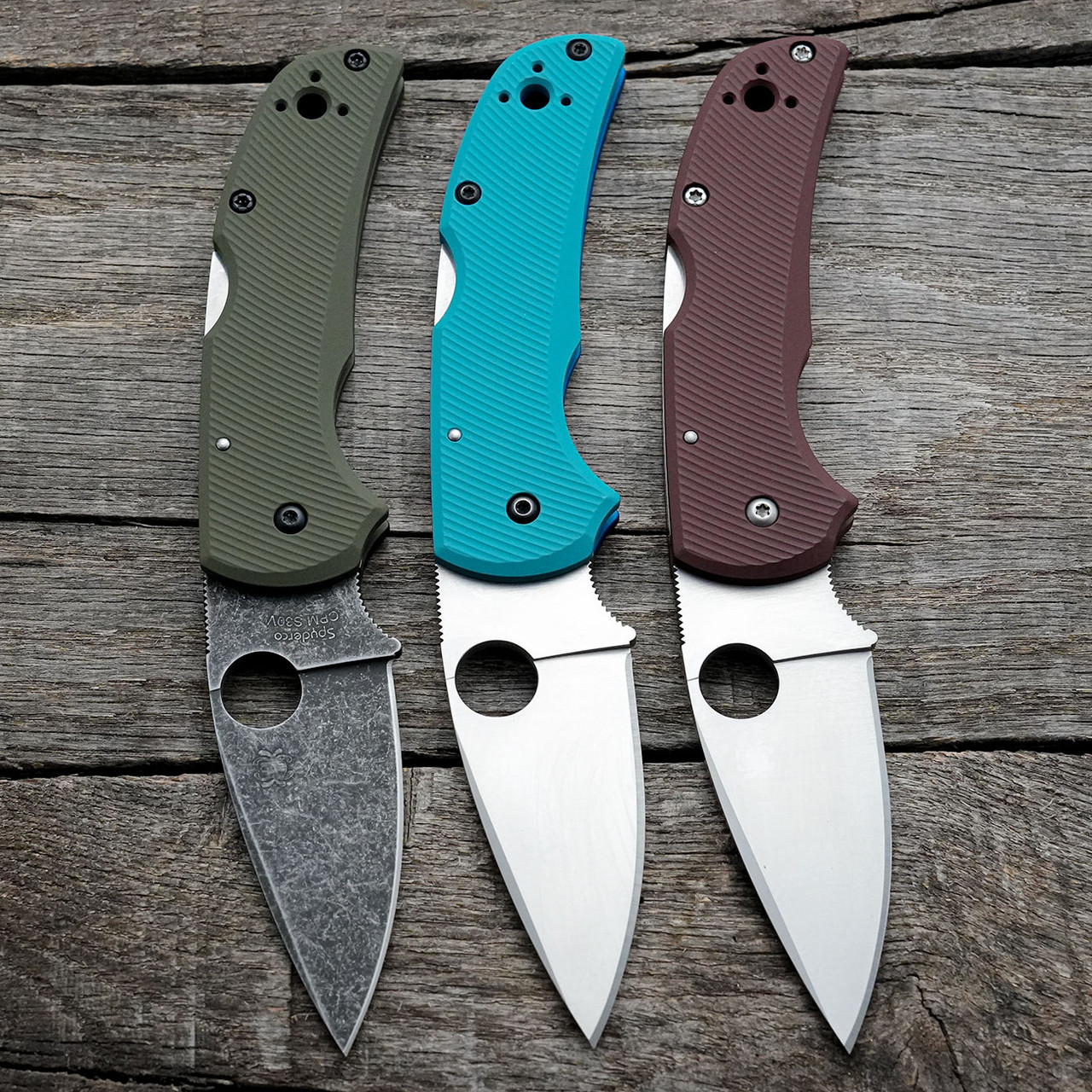 Spyderco Native 5 Lightweight (LW) Scales - Aggressive Agent Series ...