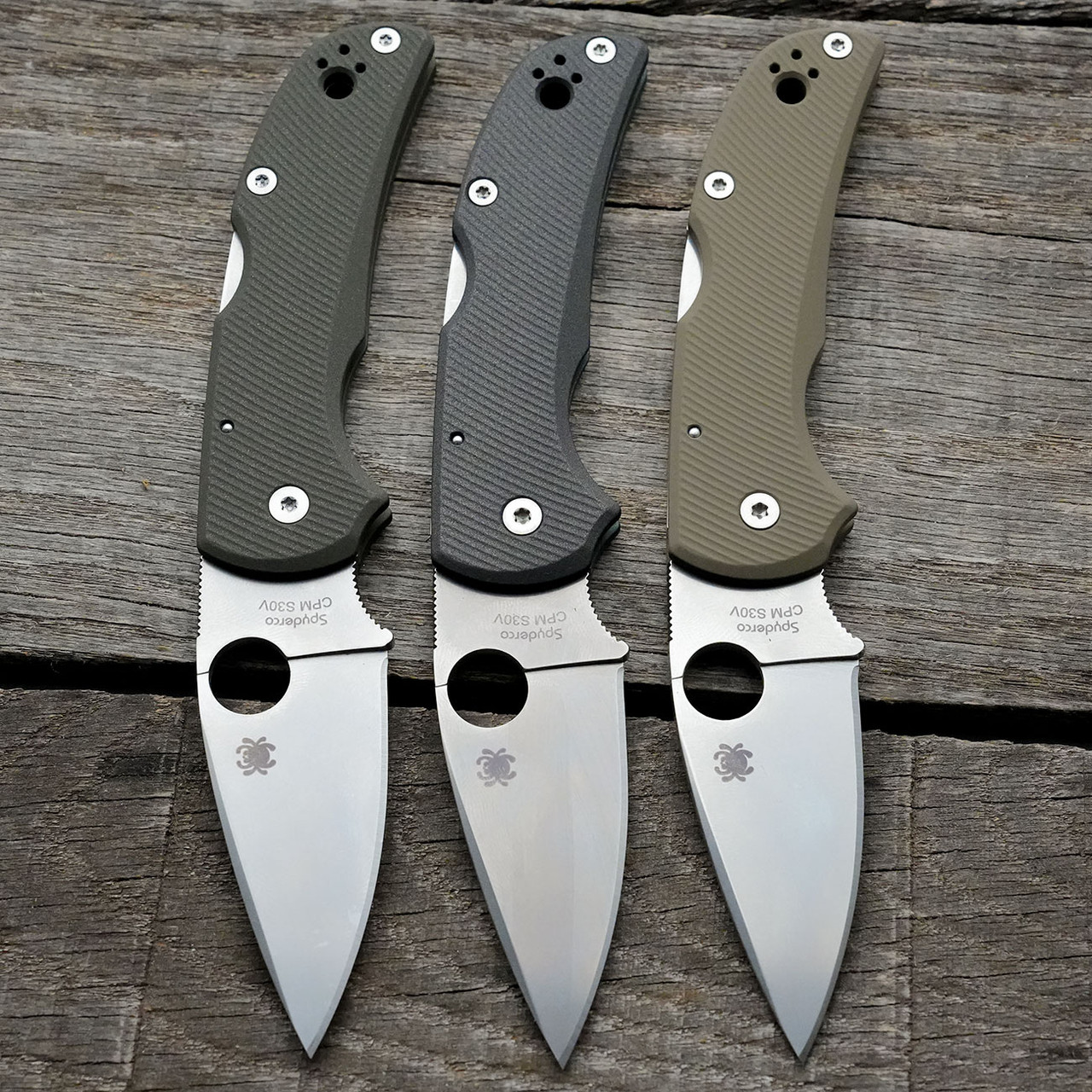 Spyderco Native 5 Scales – Aggressive Agent Series - Linerless - Cerakote