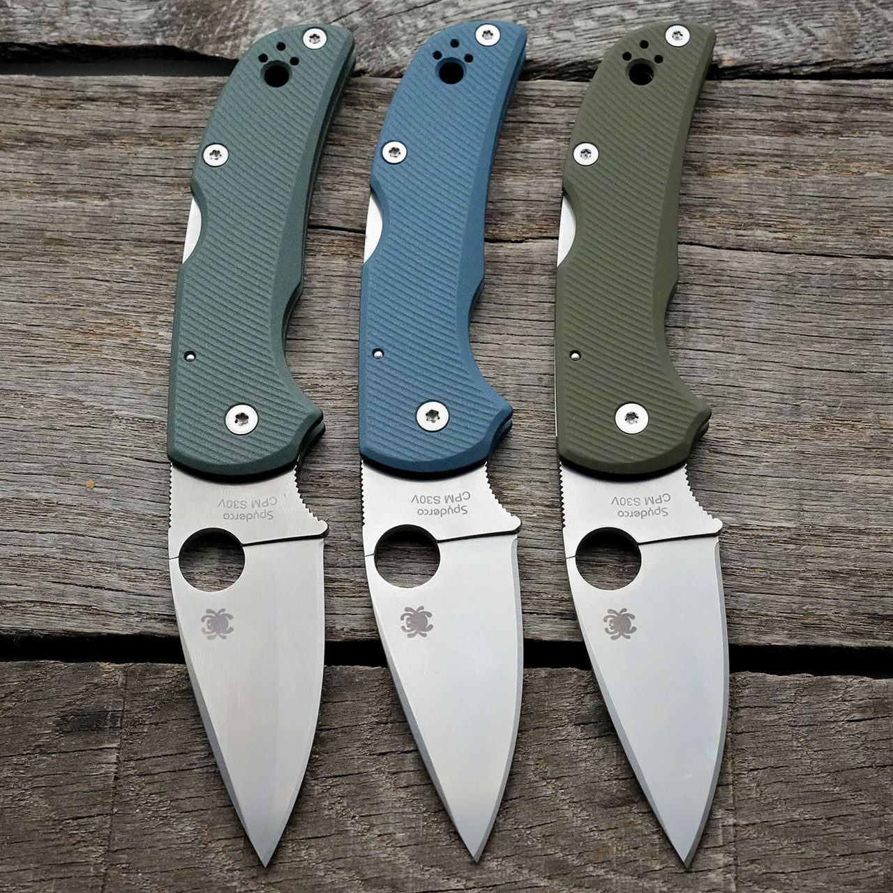 Spyderco Native 5 Scales – Aggressive Agent Series - Linerless - Cerakote