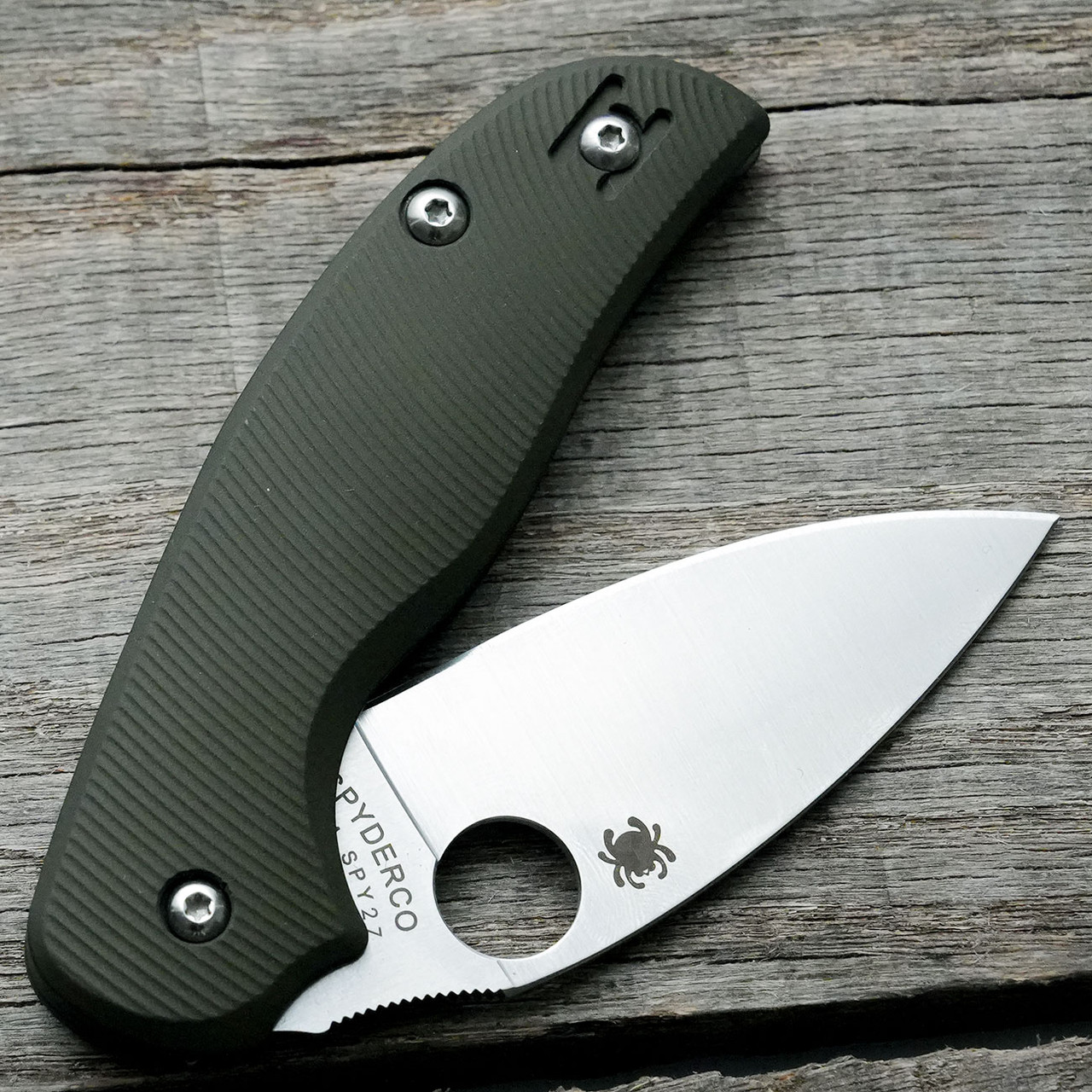 Spyderco Sage 5 Lightweight Scales – Aggressive Agent Series ...