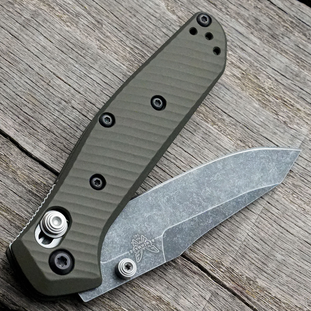 Benchmade Mini Osborne 945 Scales – Archon Milling - Anodized