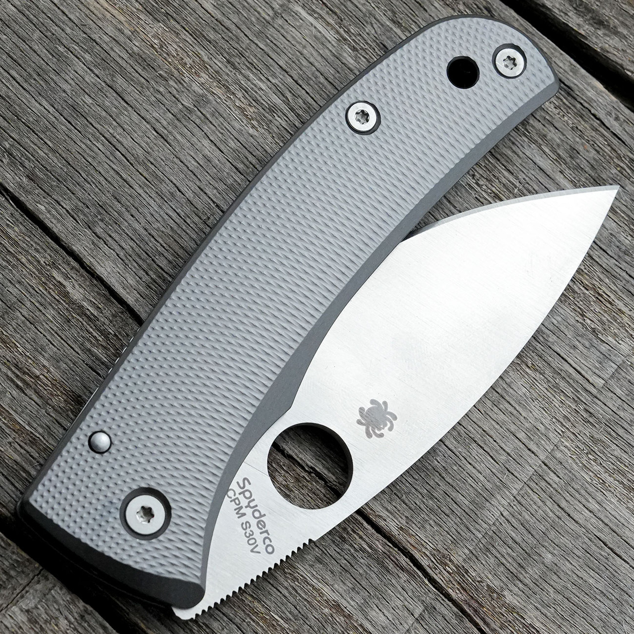 Limited Spyderco Bodacious Scales - Clip Side Liner Delete - Double ...