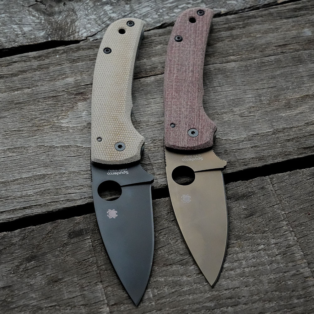 Spyderco Shaman SKINNY Scales – Micarta