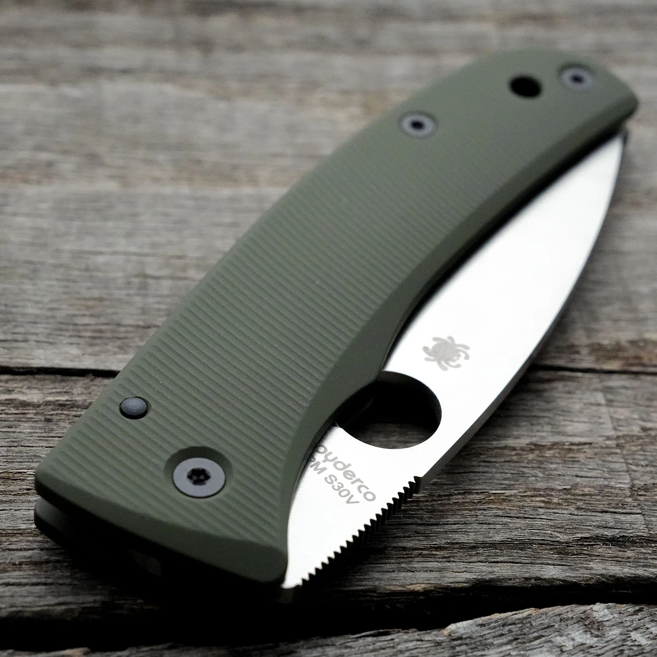 Spyderco Bodacious Scales – Aggressive Agent Series - Contoured - Clip ...