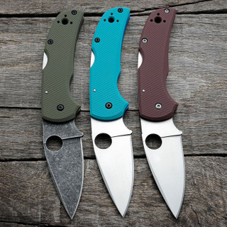 Spyderco Native 5 Lightweight (LW) Scales - Aggressive Agent Series ...