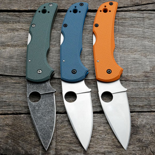 Spyderco Native 5 Lightweight (LW) Scales - Aggressive Agent Series ...