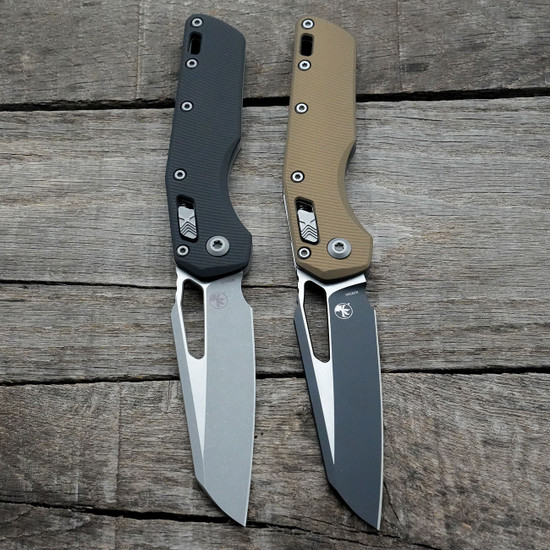 Microtech MSI Scales – Contoured - Agent Milling - Cerakote