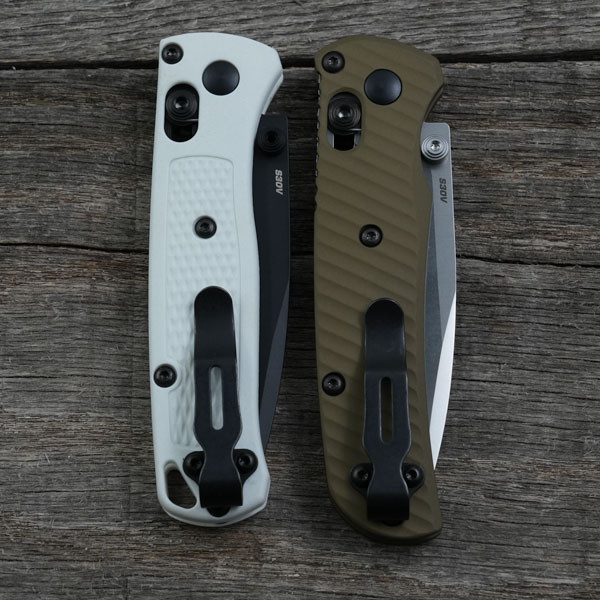 Benchmade Mini Bugout Scales - Archon Series - Contoured - Anodized