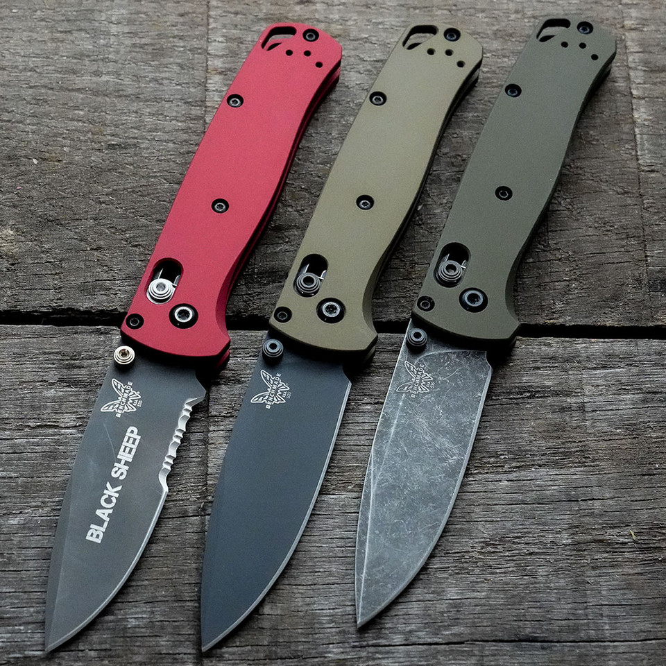 Benchmade Bugout Scales - Legacy Series - Anodized