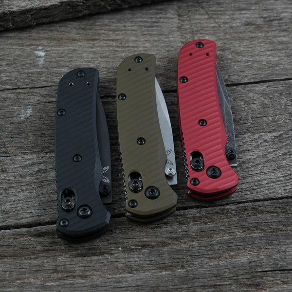 Benchmade Mini Bugout Scales - Archon Series - Contoured - Anodized
