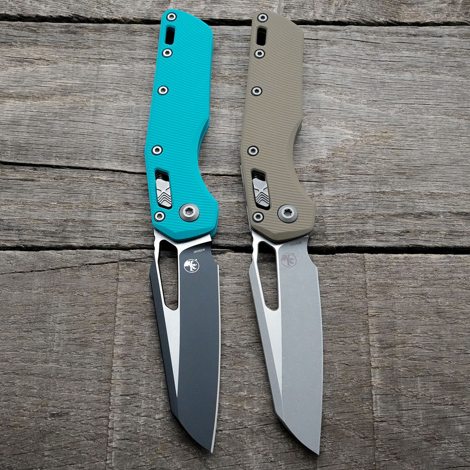 Microtech MSI Scales – Contoured - Agent Milling - Cerakote