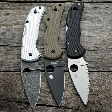 Spyderco Native 5 Lightweight (LW) Scales - Aggressive Agent Series ...