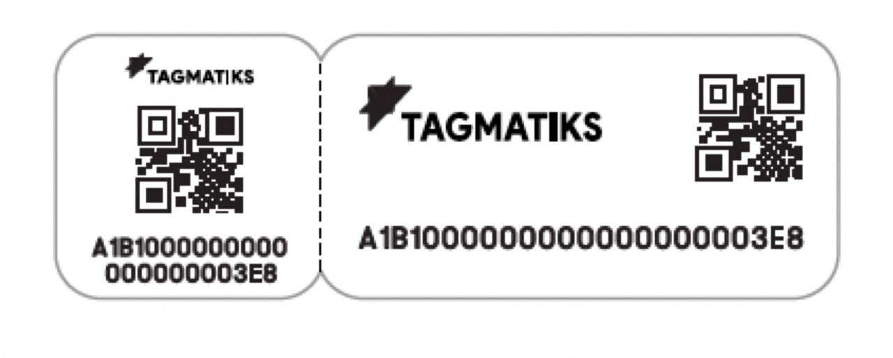 TagMatiks Flag RFID Label / Tag