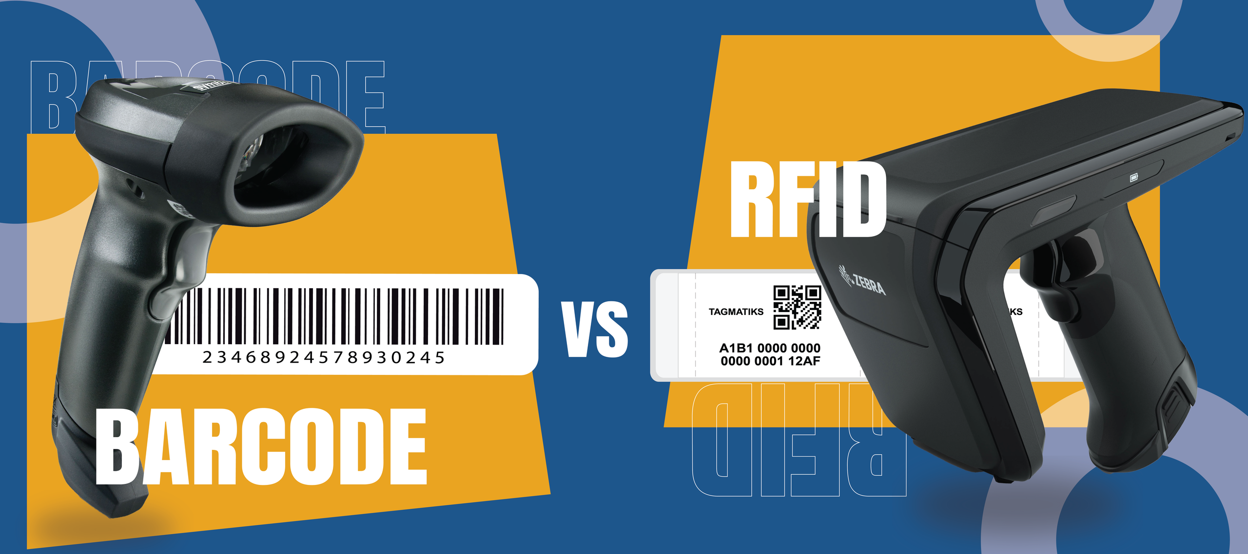 What is Difference Between Barcode and RFID? - RFID4U
