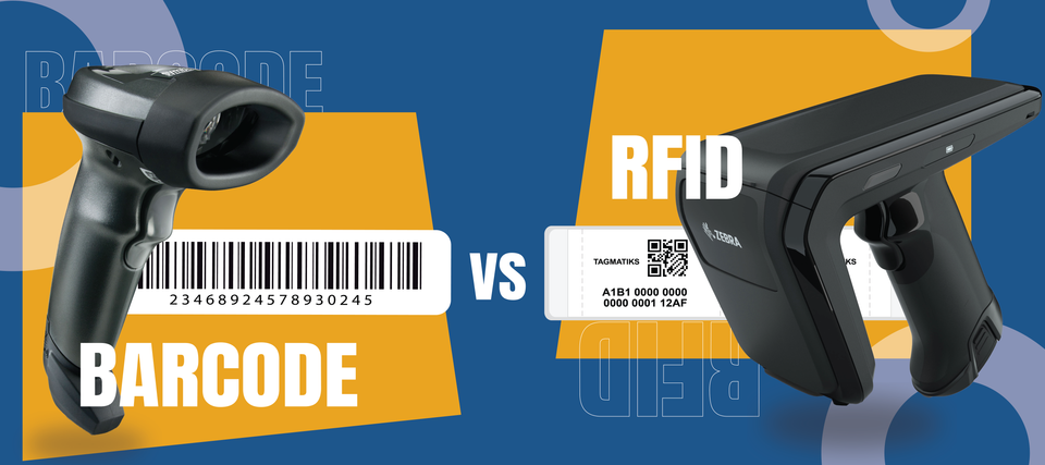What is Difference Between Barcode and RFID? - RFID4U