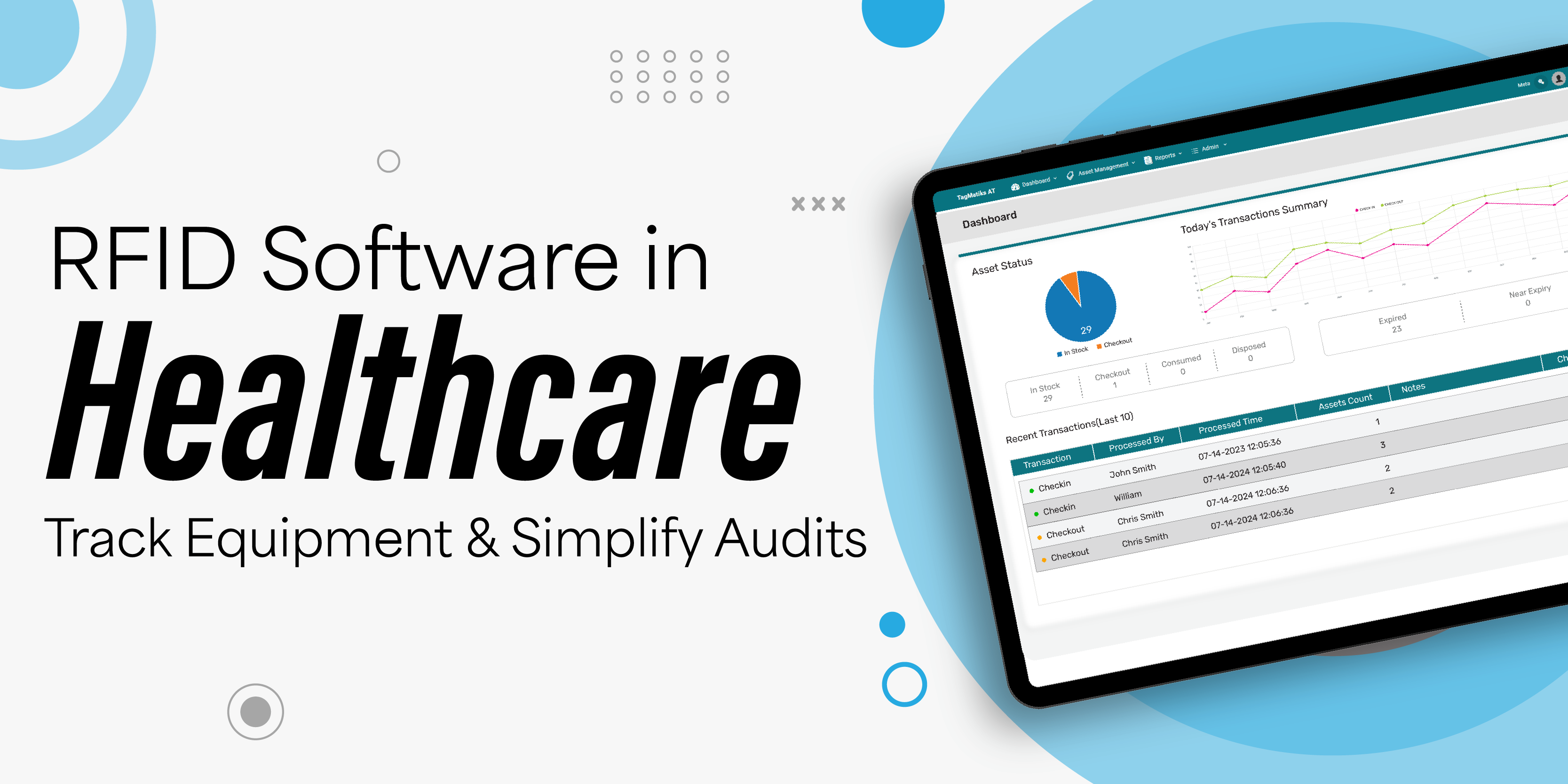 RFID Software in Healthcare — Track Equipment & Simplify Audits - RFID4U