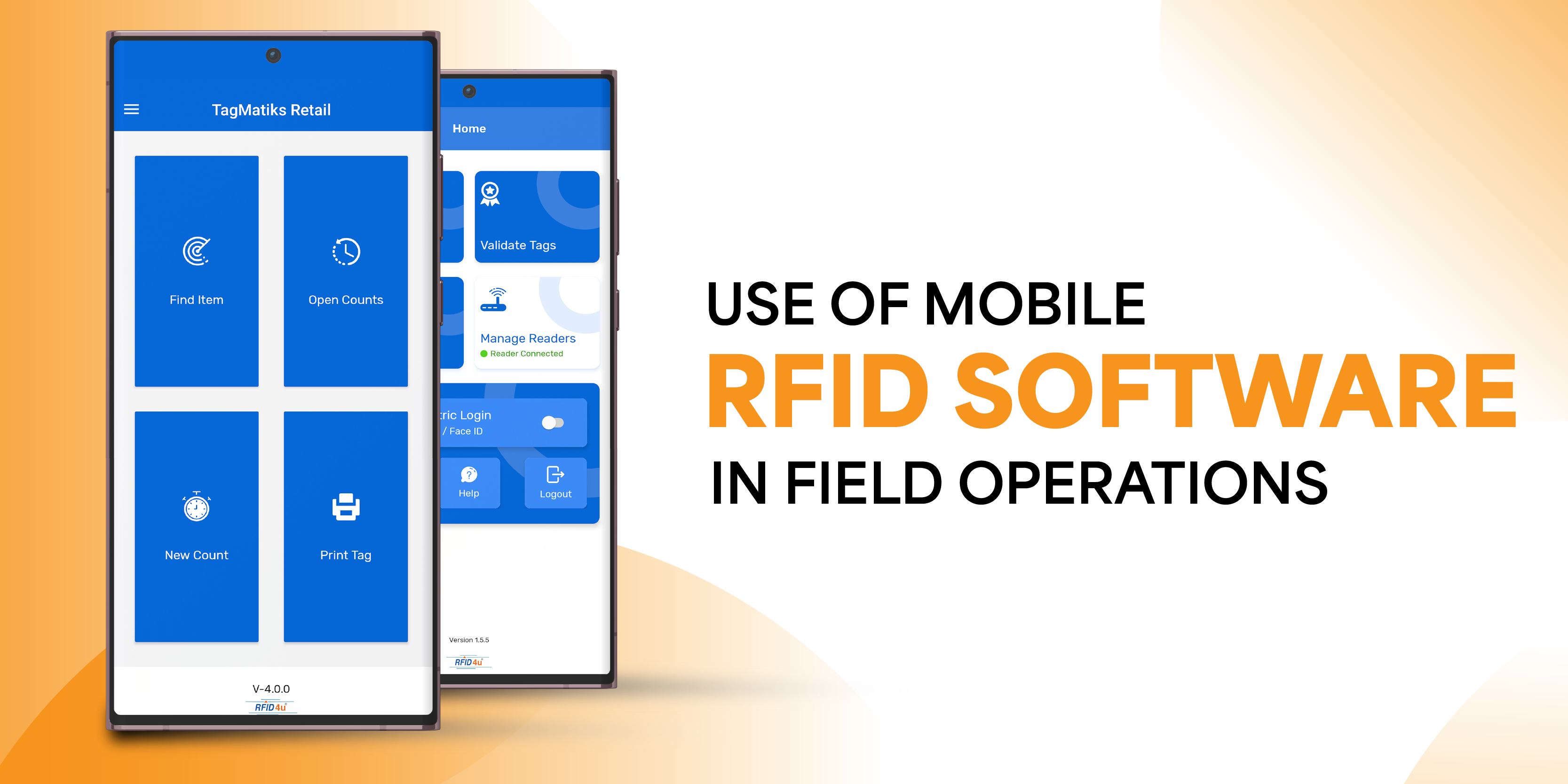 Applications of Mobile RFID Software: Enhancing Field Operations - RFID4U