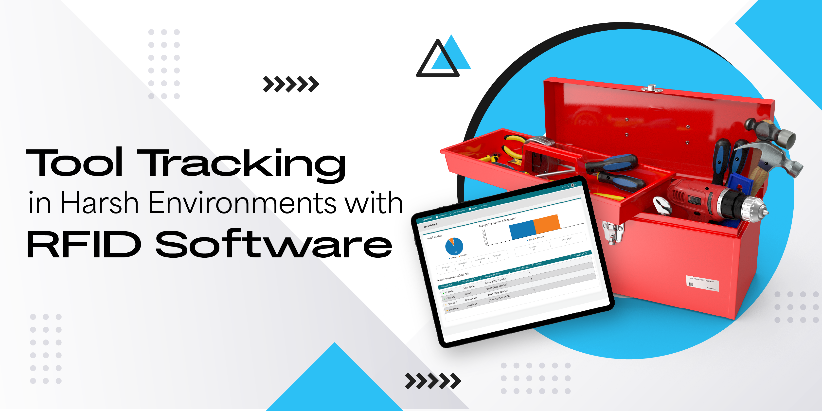 Tool Tracking in Harsh Environments with RFID Software - RFID4U