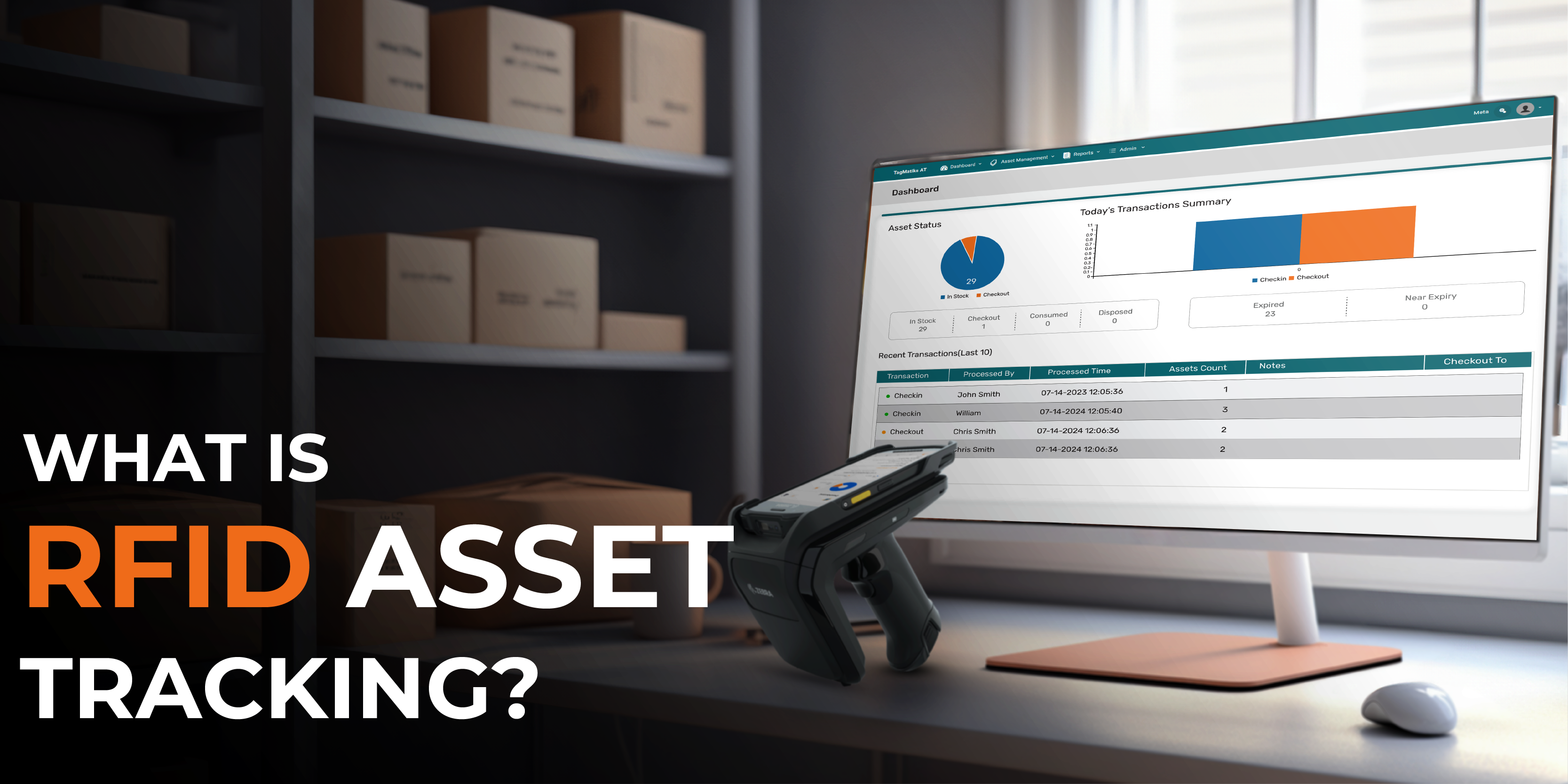 What is RFID Asset Tracking - RFID4U