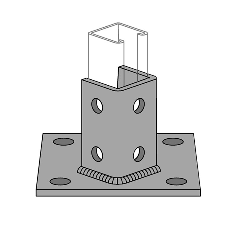 P2072ASQ - Post Base - Unistrut Midwest