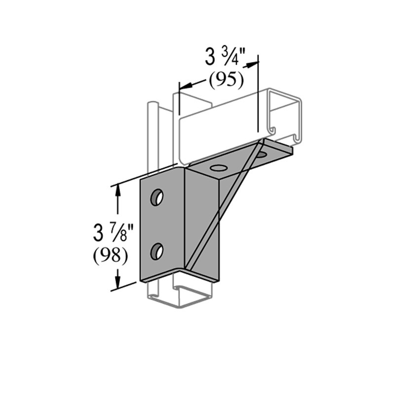 P2344 - Wing Shape Fitting - Unistrut Midwest